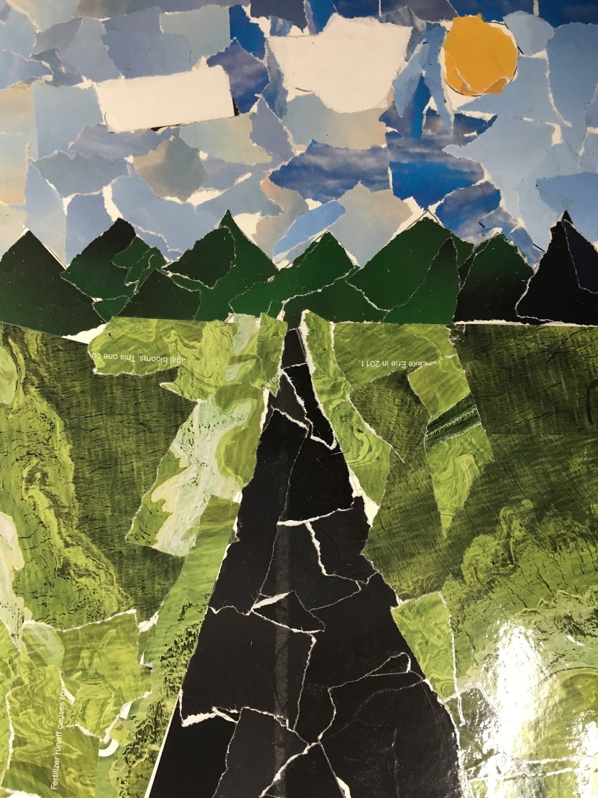 Mrs. Wille's Art Room: Landscape Collages