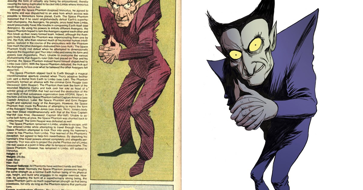 The Official Handbook to the Marvel Universe - REDUX Edition: SPACE ...