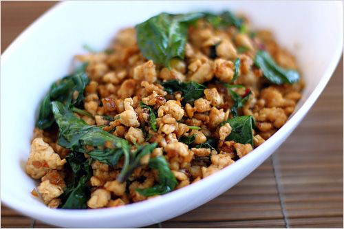 Bengali Recipe: Basil Chicken