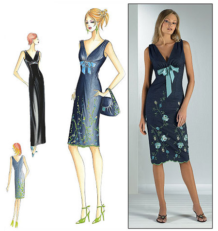 Gala Atelier Dressmaking and Designs: A night fantasy garden- Marfy ...