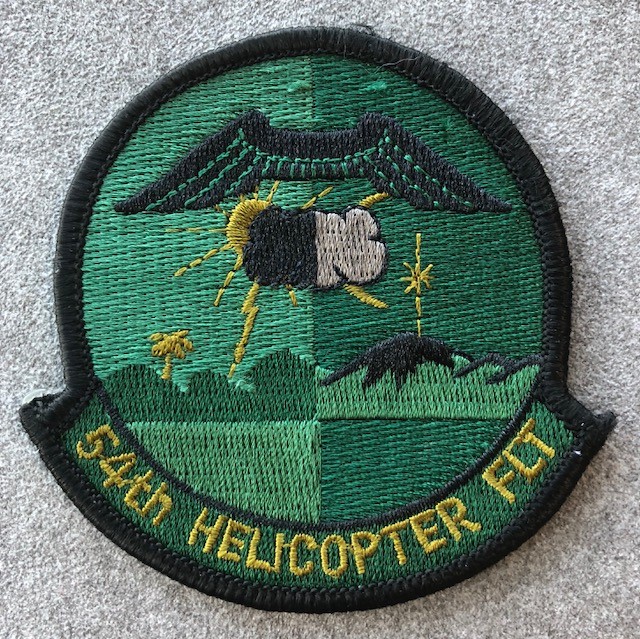 THE USAF RESCUE COLLECTION: USAF 54th HS / OD Green Patch