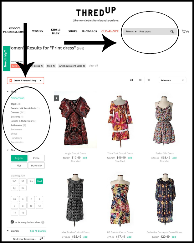 Clothed with Grace: Saving Money with ThredUP