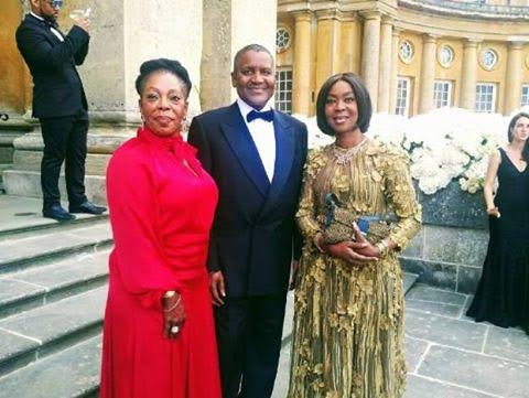 More Photos: Aliko Dangote, Toyin Saraki attend Folorunsho & Modupe ...