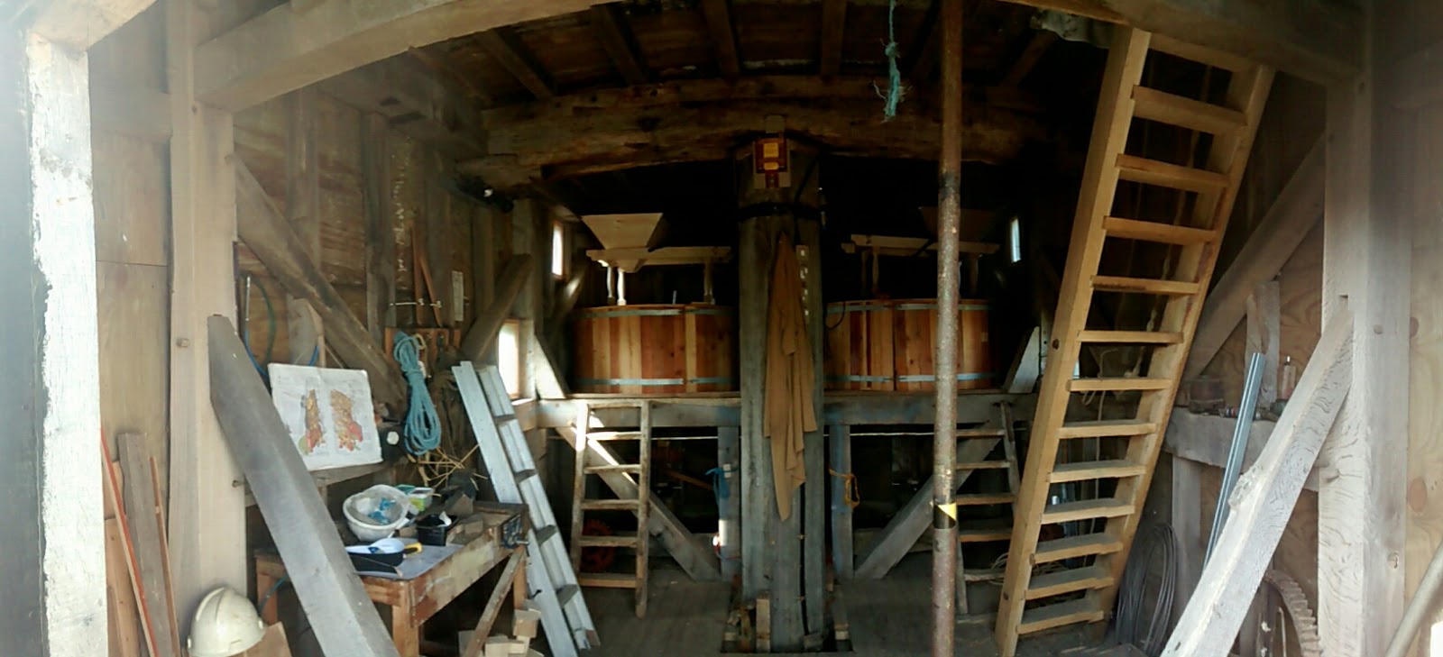 Chinnor Windmill: Rebuilding