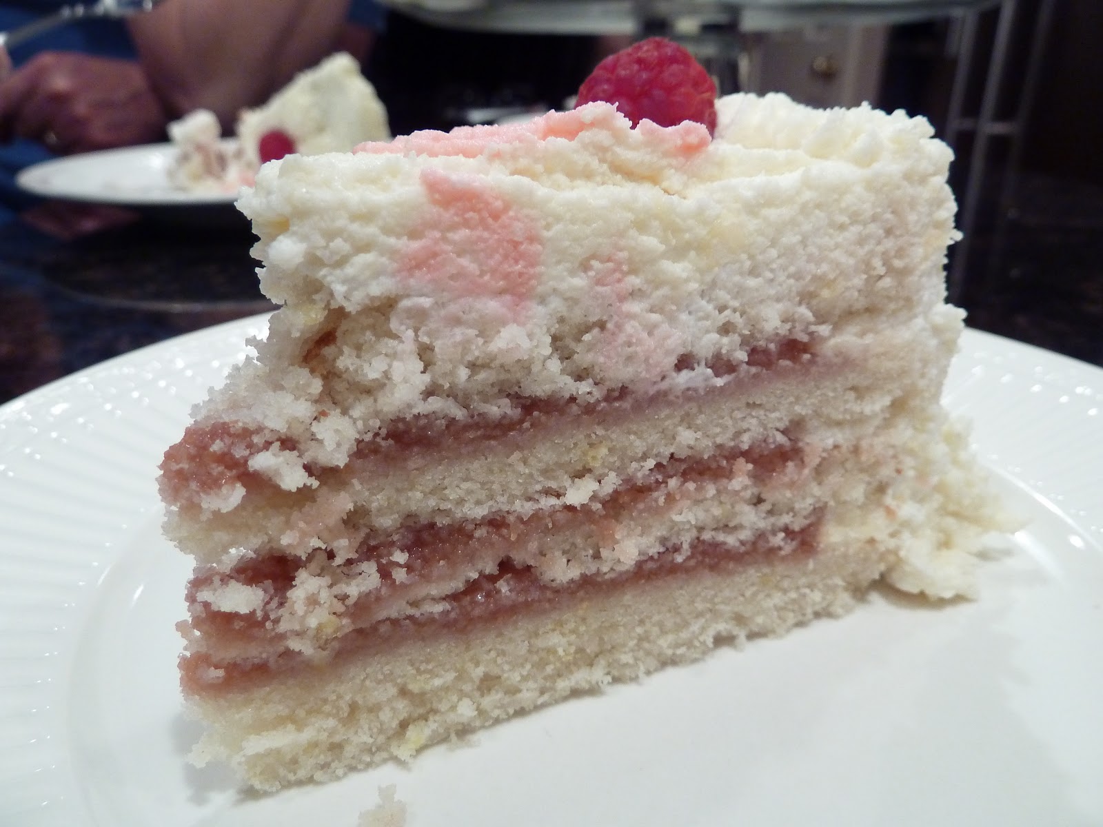 Christine's Kitchen Chronicles: Lemon Raspberry Layer Cake
