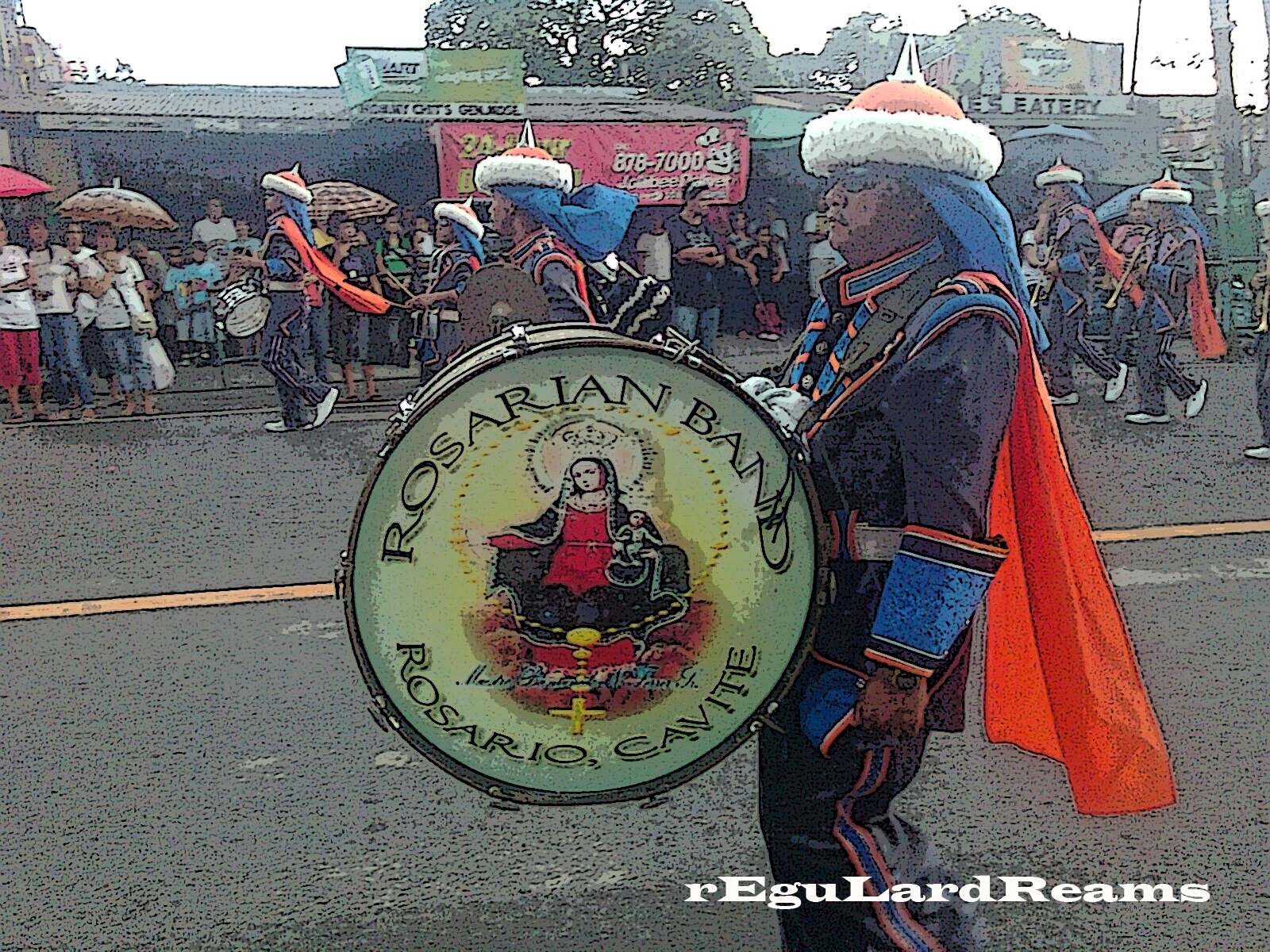 The REGULARDREAMS: Rosario, Cavite Fiesta Band Parade (May 22, 2011)