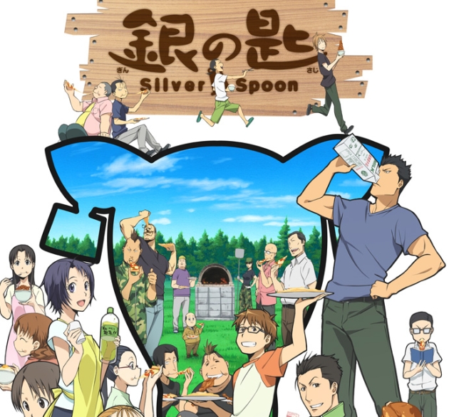 Ninjas 4 Asia: Nuevo Trailer del anime de Silver Spoon