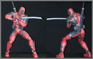 Deadpool Papercraft Free Download Model | Papercraft Free Download And ...