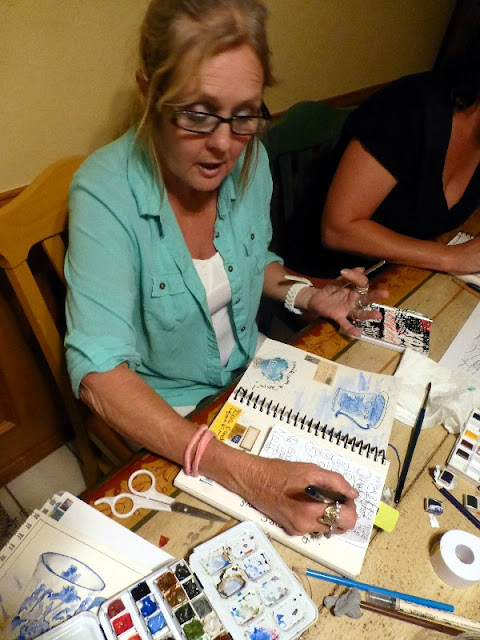 Nancy Standlee Fine Art: A Journaling Day with Family and a One Day ...