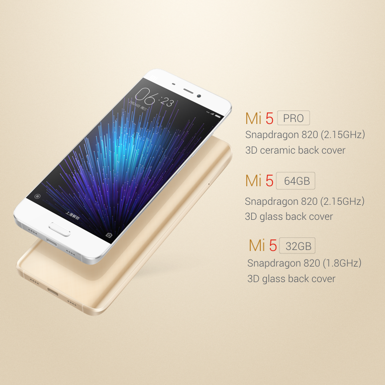 Xiaomi Mi 5 Resmi Dirilis, Berikut Harga dan Spesifikasi Lengkapnya ...