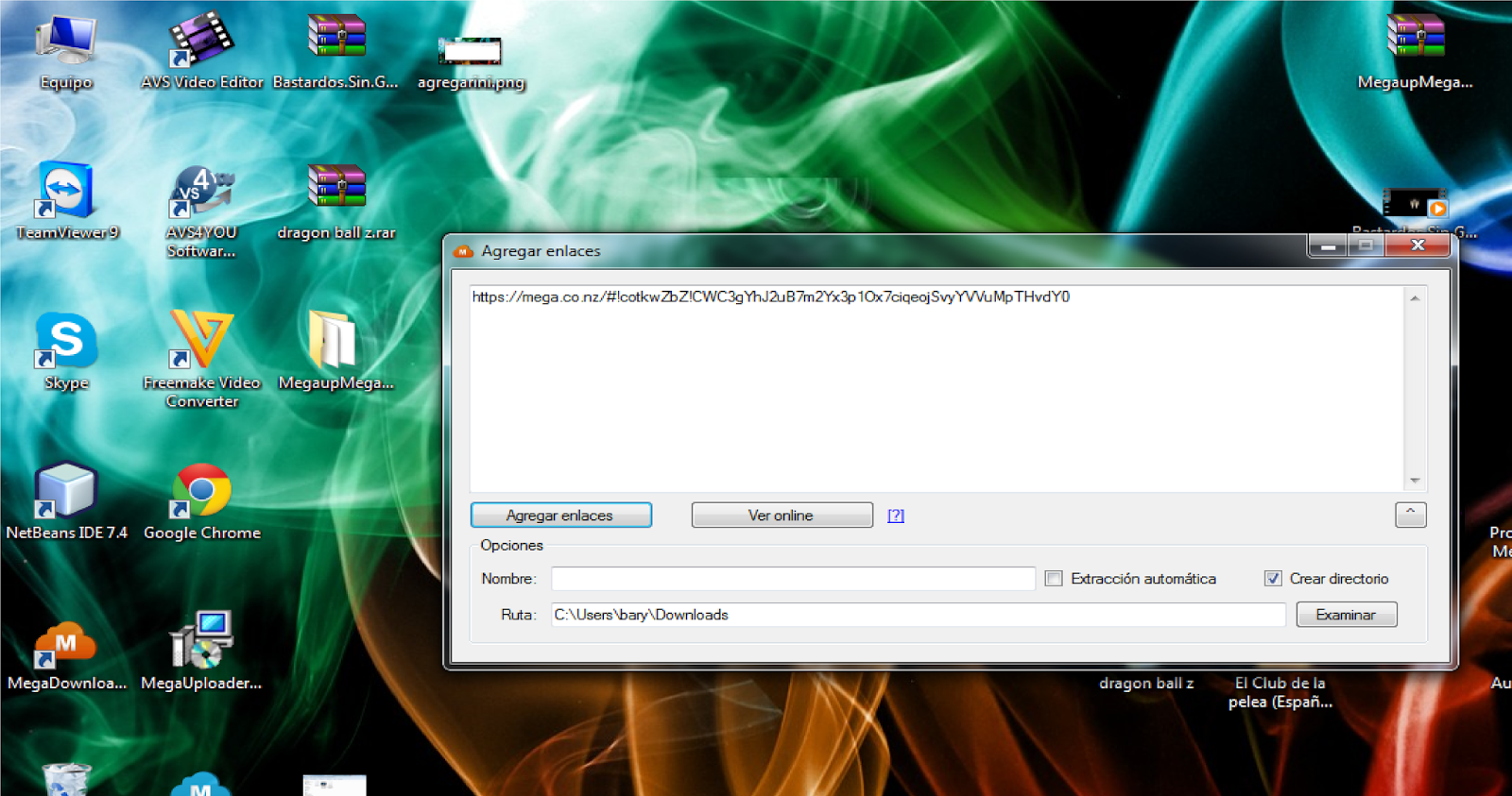 Como usar megadownloader - Peliculas Gratis para todos!