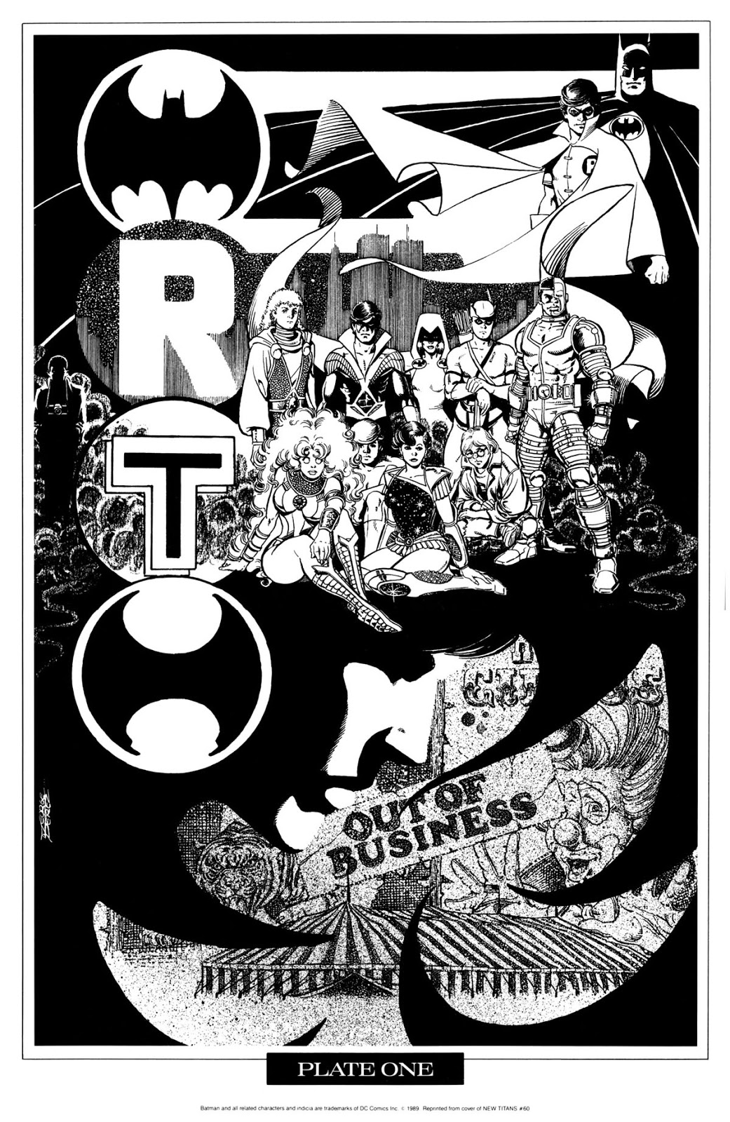 DC Comics of the 1980s: 1989 - Batman Portfolio by George Perez