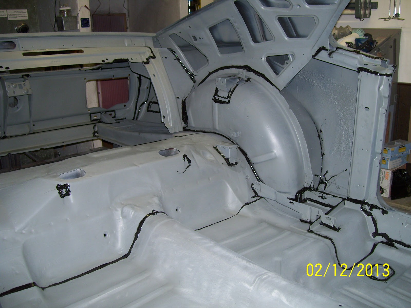 Night Mission Boss 302 Blog: Fitting a Stainless Fuel Tank & Interior ...