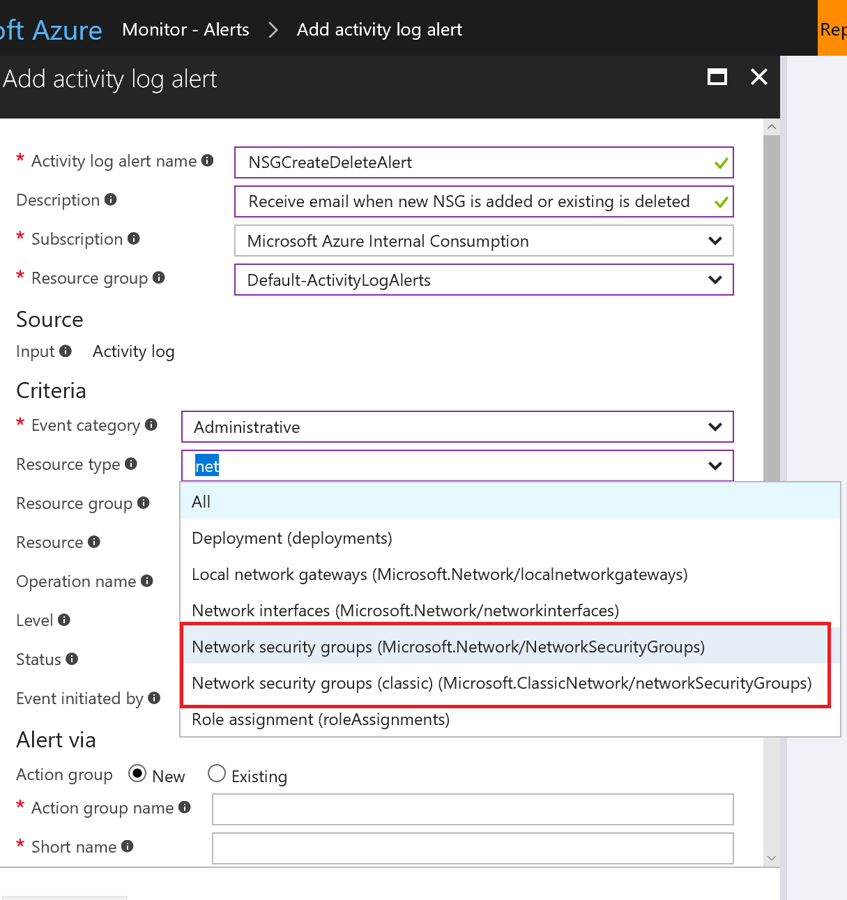 Sanganak Authority: How to receive an email on Azure Network Security ...