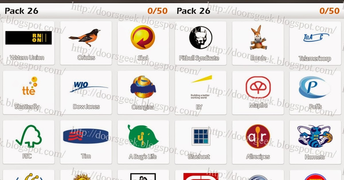 Logo Quiz Level 26 Answers
