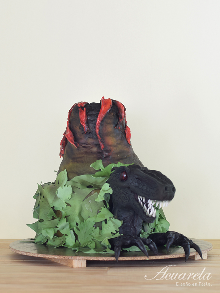 Acuarela: Jurassic Cake