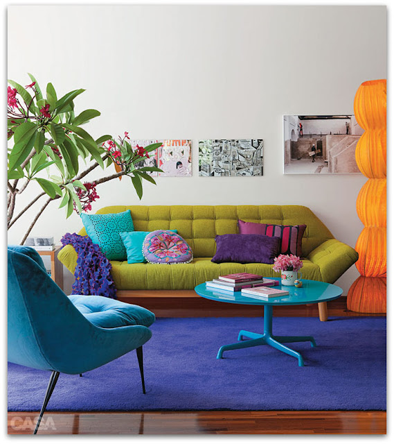 Colorful and Funky Apartment in Brazil