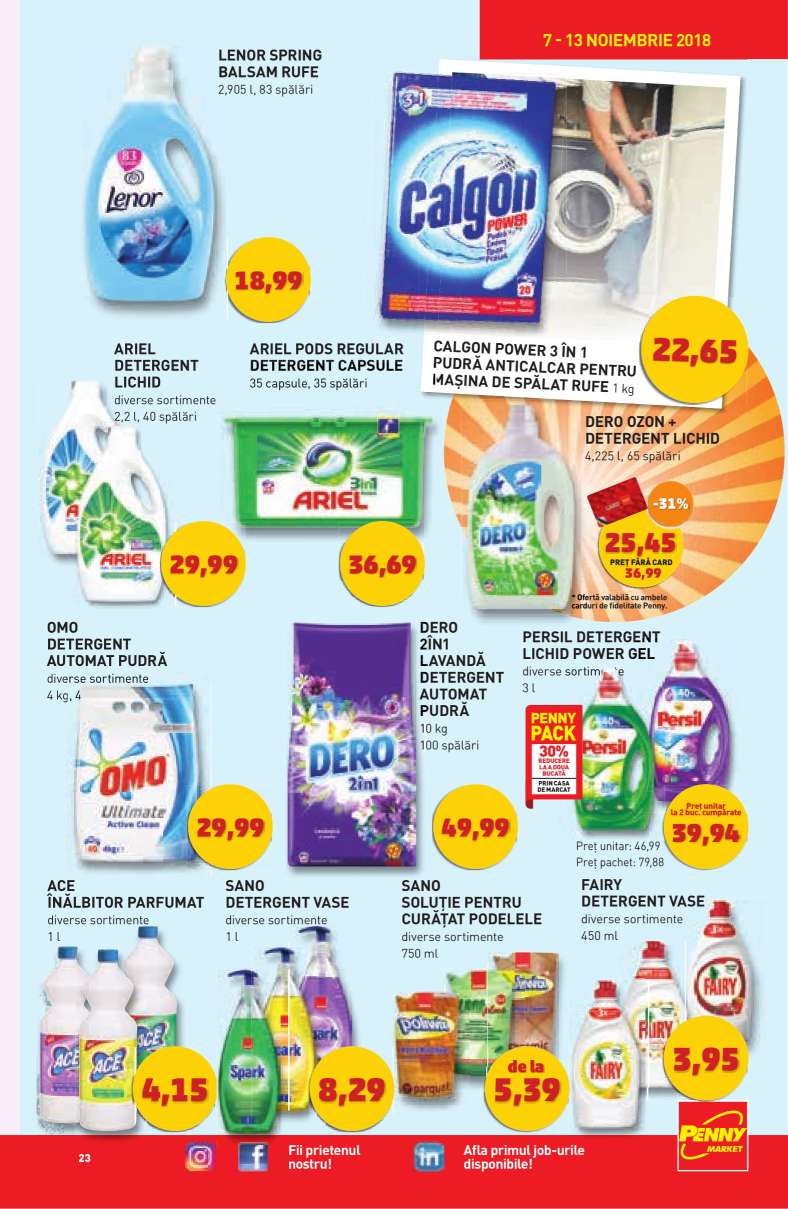 CATALOG PENNY 7 - 13 noiembrie 2018. Brosura cu oferte decoratiuni de ...