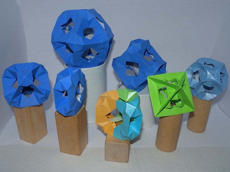 Origami Galway: Gyroscope varations
