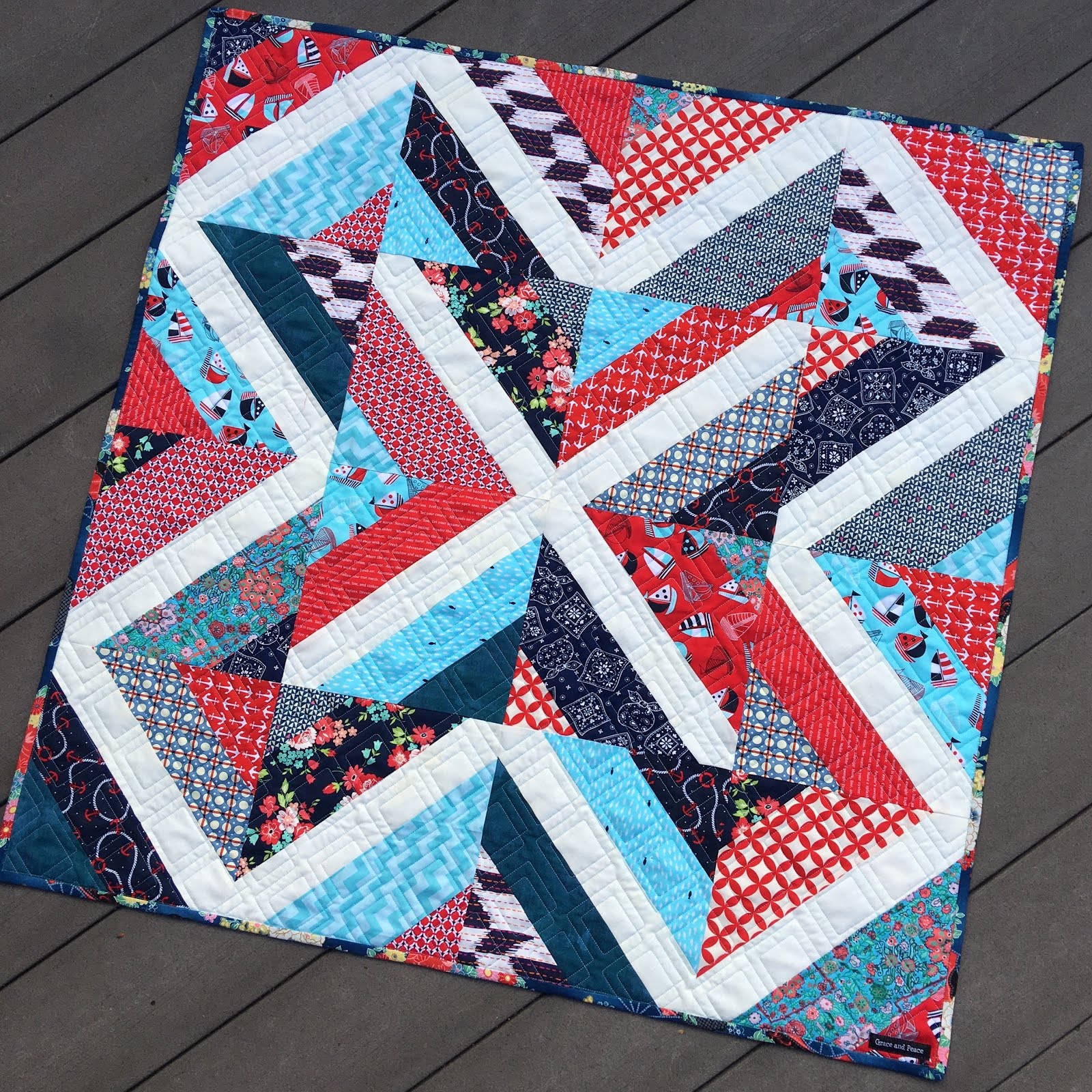 Grace and Peace Quilting: Another ⚓️Hope ⚓️ Quarantine QAL 2