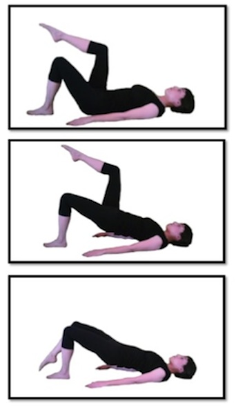 Exercise of the Day: Day 140- Bridge with Toe Taps Single Leg Bent