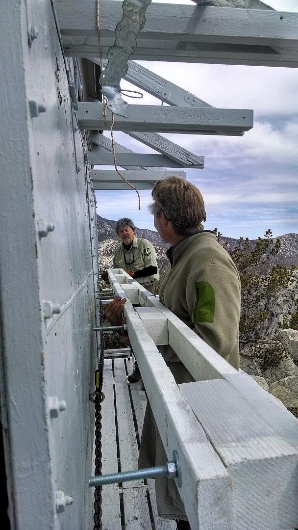 Postcards from Idyllwild: Opening of Tahquitz Peak Fire Lookout Tower