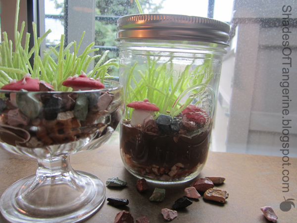 Shades Of Tangerine: Edible Candy Terrarium (DIY)