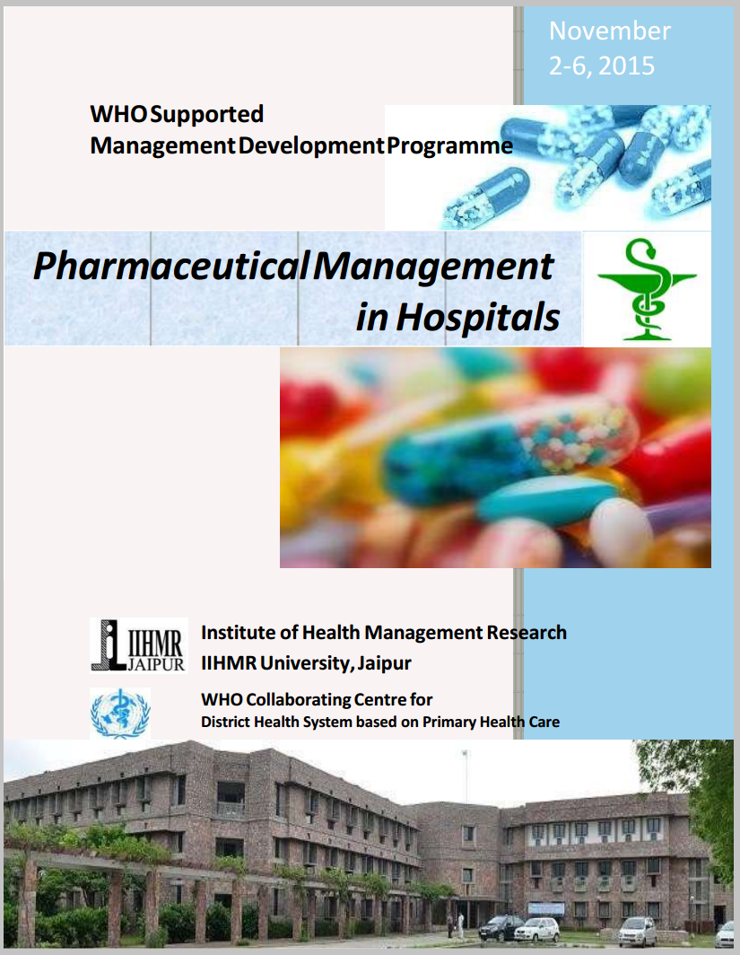 IIHMR University | A premier Healthcare University India ...