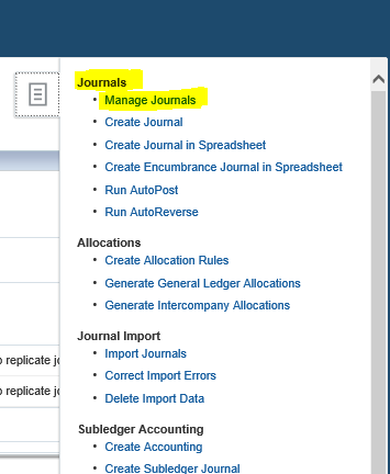 Oracle Application's Blog: How to Delete GL Journals in Oracle Fusion.