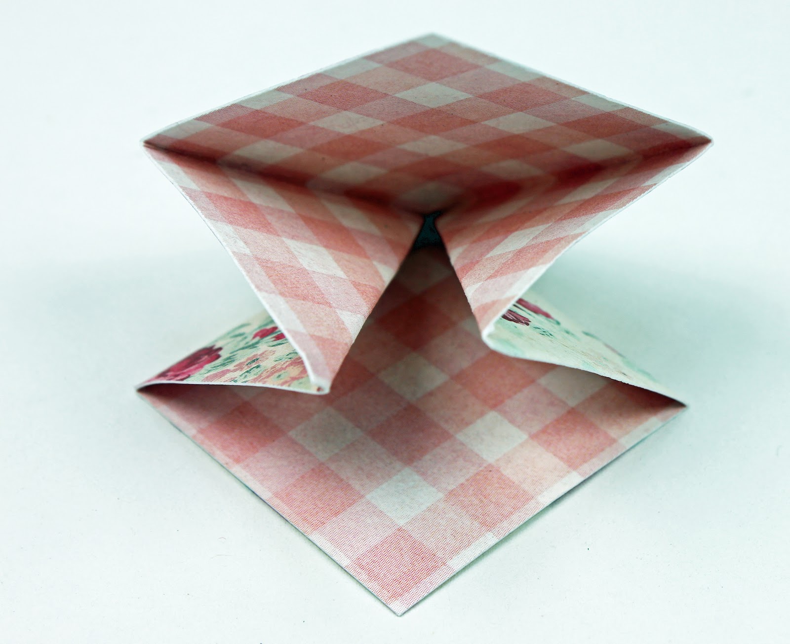 A Kept Life: Square Folded Flower Tutorial