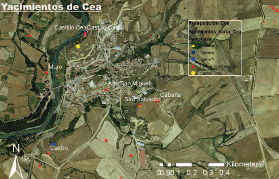 Los yacimientos arqueológicos medivales de CEA, León