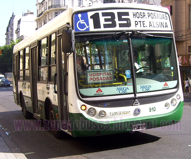 Colectibus - Zona de Buses: LINEA 135