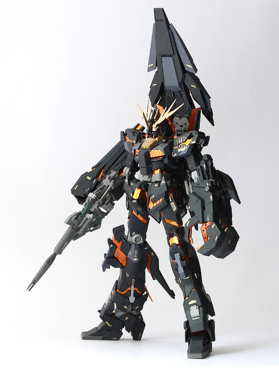 GUNDAM GUY: MG 1/100 Unicorn Gundam 02 Banshee + Full Armor + Armed ...