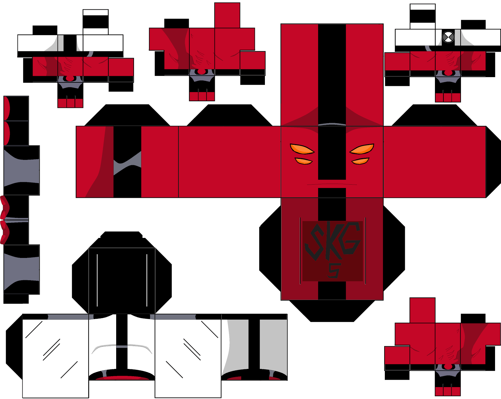 De cubeecraft y algo más: Cubeecraft Ben 10