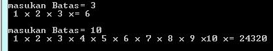 Contoh Program Menghitung Jumlah Perkalian Deret Menggunakan REPEAT ...