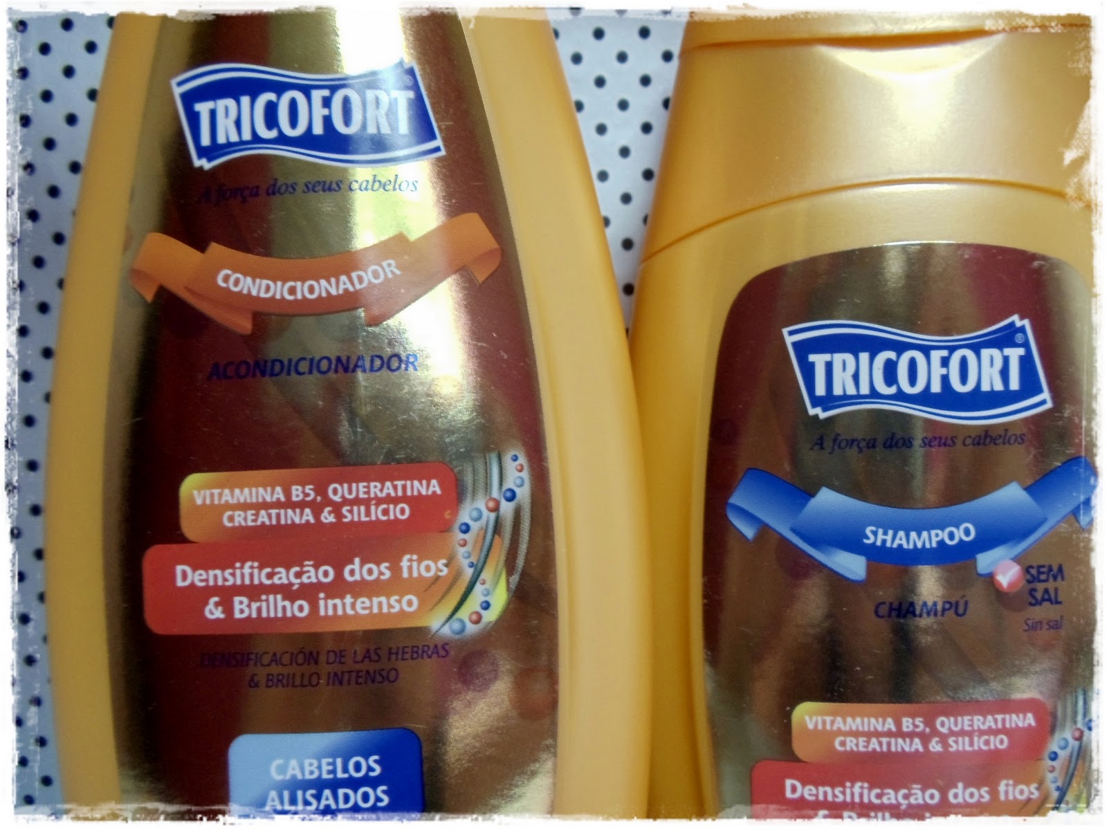 Mais que um blog de beleza: Shampoo e Condiconador Tricofort