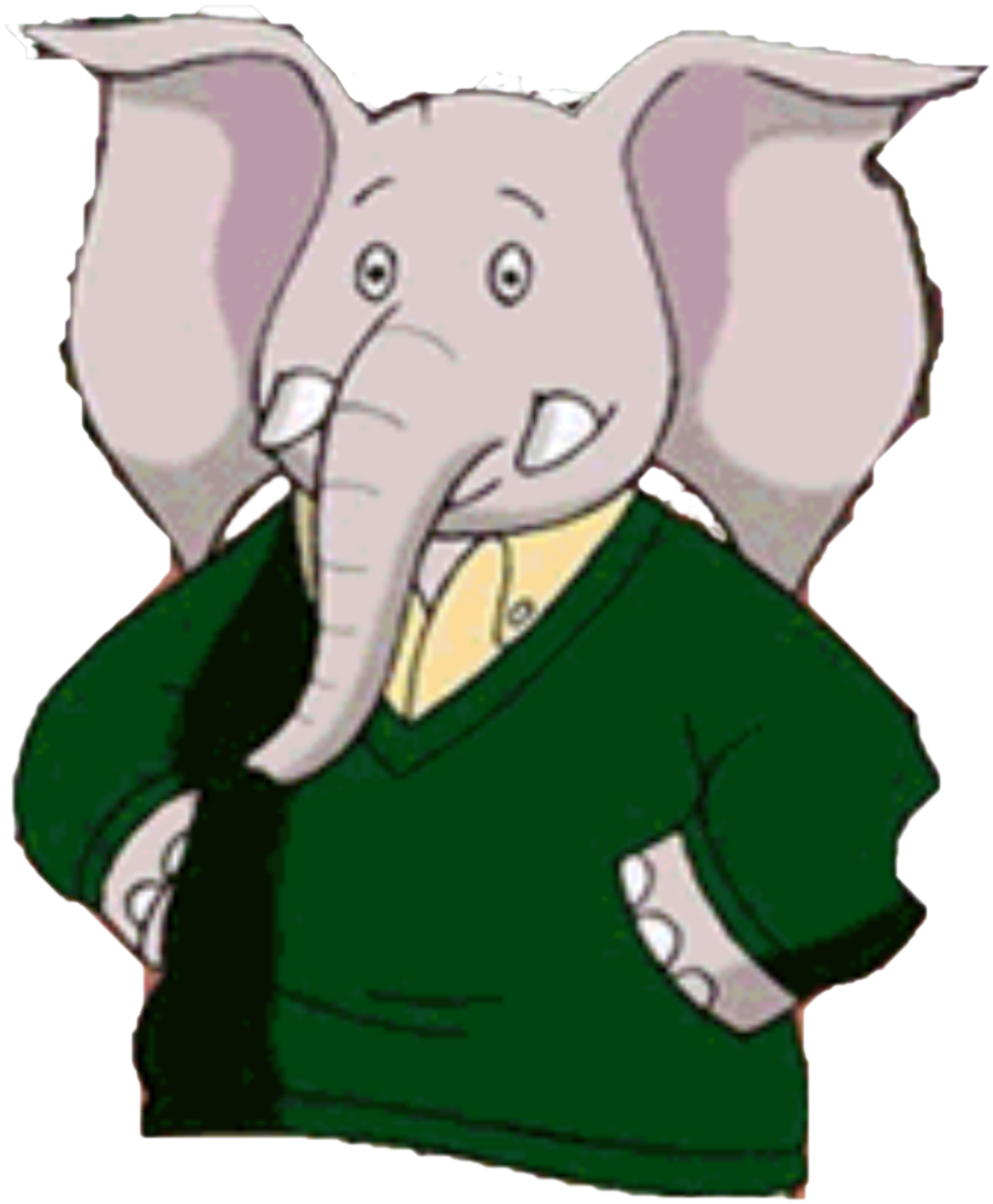 Cartoon Characters: The Large Family (PNG)