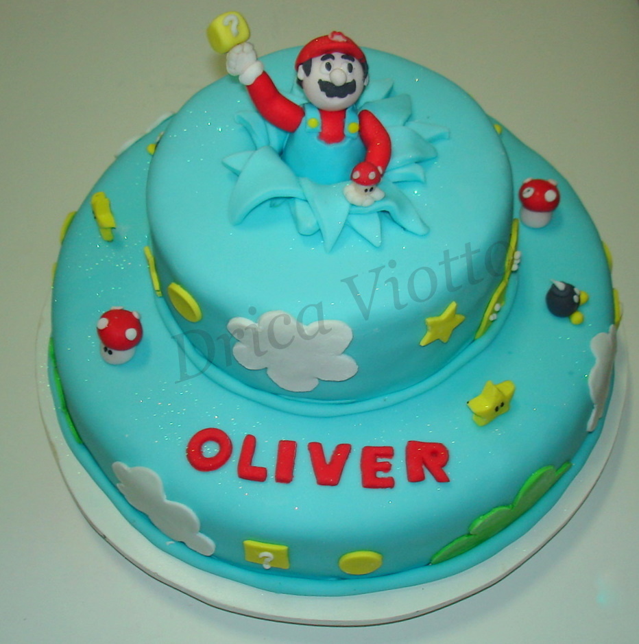 Bolo do super Mario - Drica Viotto