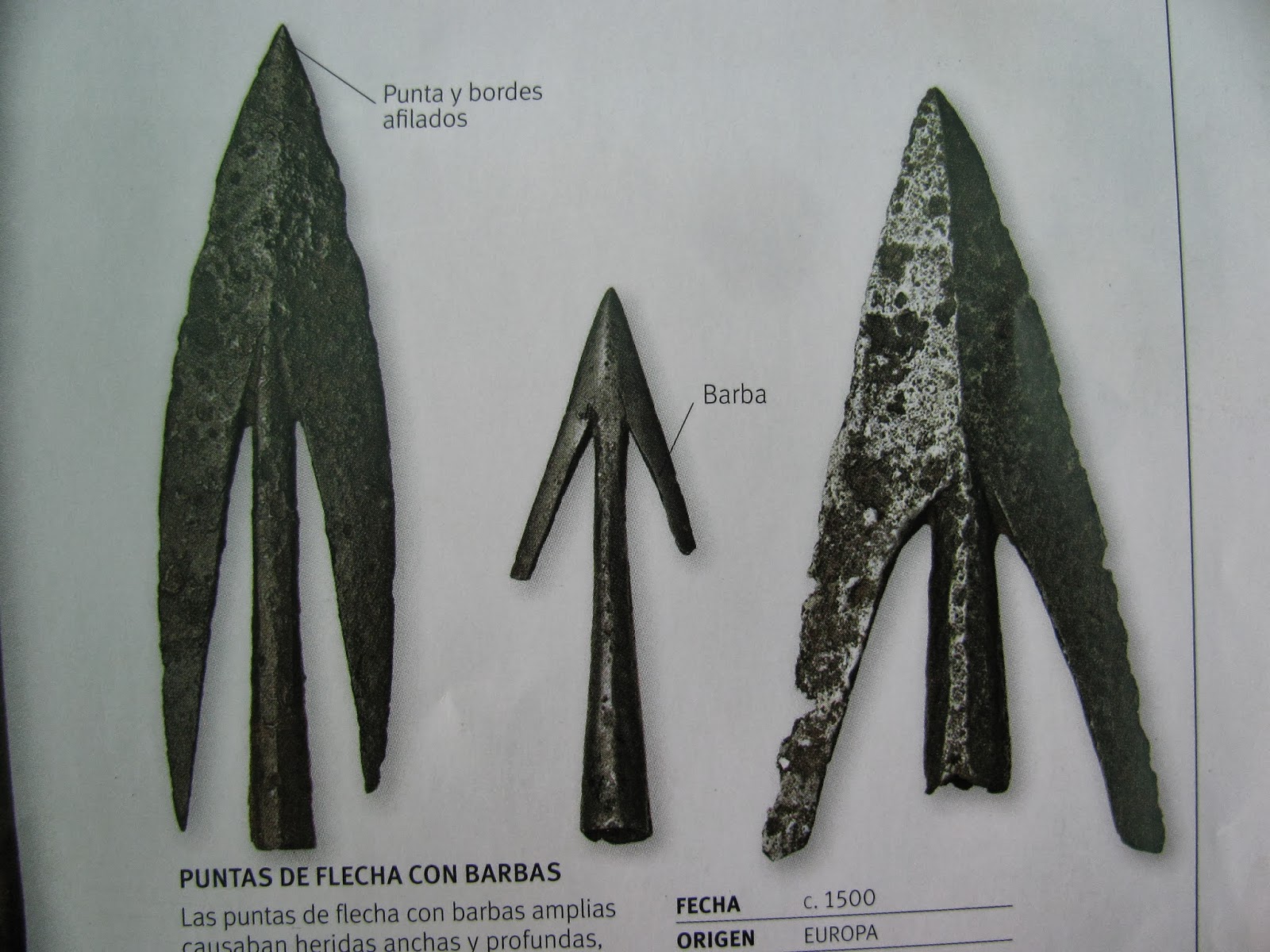 Jose Heredia: PUNTAS DE FLECHA MEDIEVALES