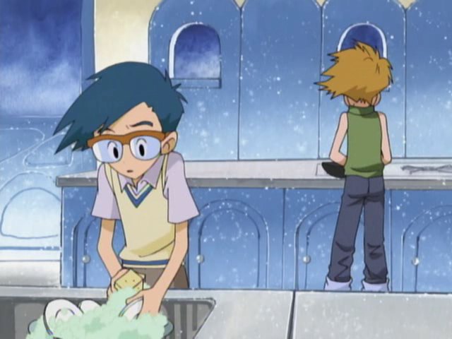 Digimon:SR: Adventure Episode 23: WereGarurumon's Diner