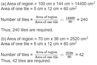 NCERT Solutions for Class 6 Maths Chapter 10 Mensuration