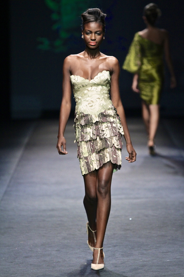 ISIS MODELS FOR DEOLA SAGOE AT THE MERCEDES BENZ FASHION WEEK AFRICA ...