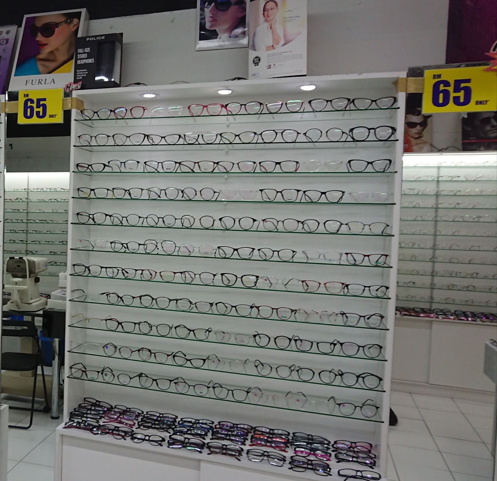 Cermin mata murah , kanta Alpha yang anti silau dan halang sinar biru ...