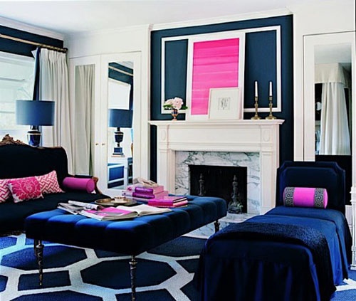 Eye For Design: Using Navy Blue In Your Interiors