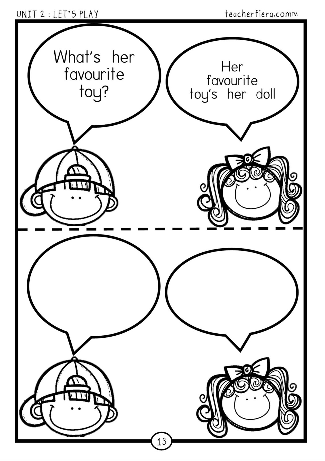 teacherfiera.com: YEAR 1 CONVERSATION PRACTICE BASED ON UNITS IN THE ...