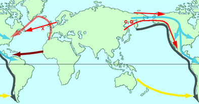 Ancient World History: Migration Patterns of The Americas