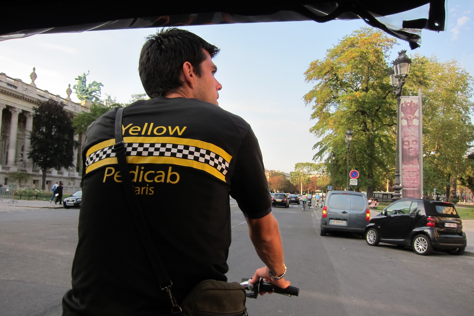 Travel Blog: Paris - Pedicab along the Champs Elysees