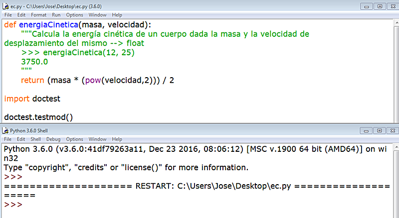 APRENDER A PROGRAMAR CON PYTHON: DOCSTRINGS