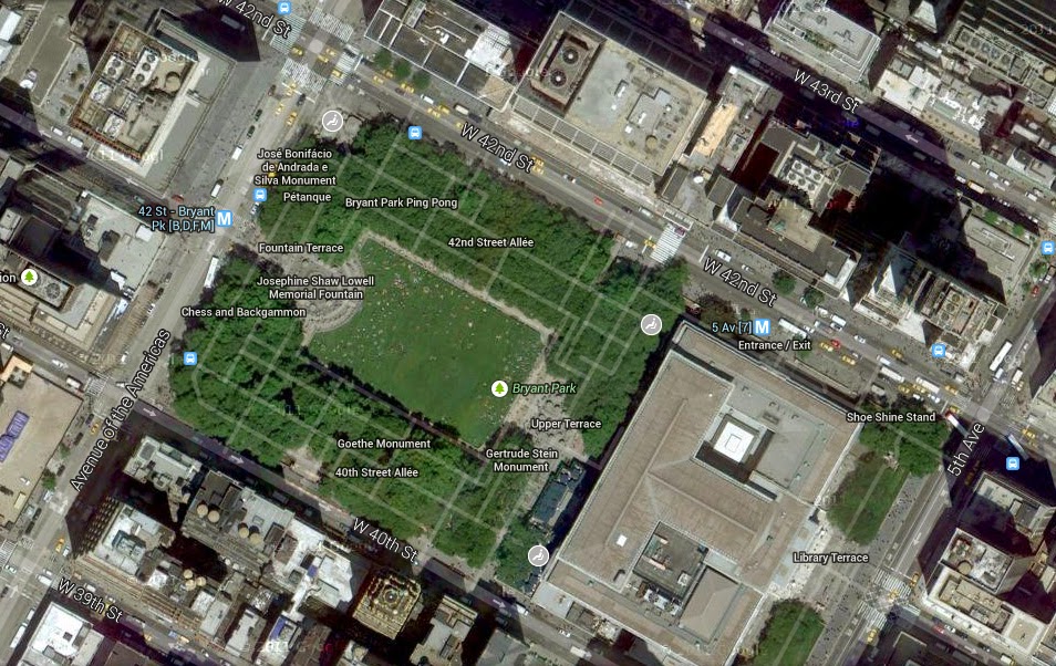 Big Apple Secrets: Bryant Park, Part 1