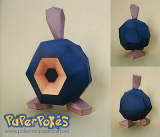Pokemon Roggenrola Papercraft | Papercraft Paradise | PaperCrafts ...